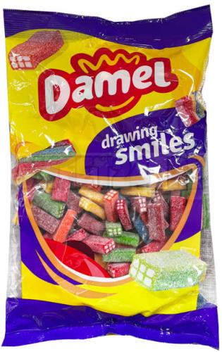 Żelki COLOR MIX FIZZY BRICKS Damel op.worek 1 kg | Dobra Cena | Sklep ...